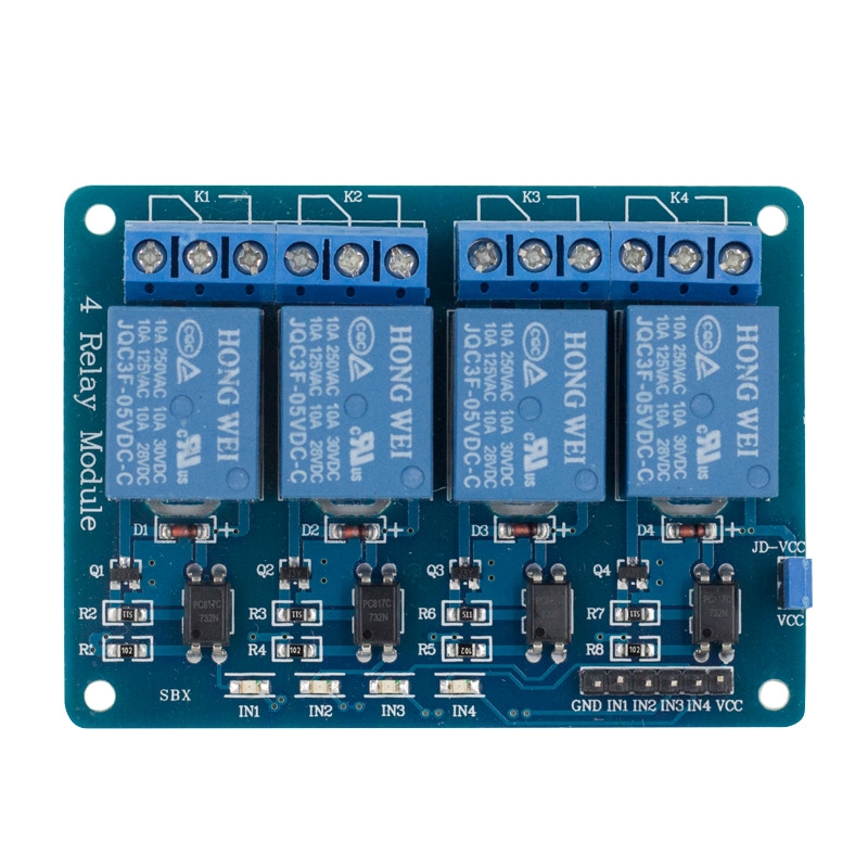 ARDUINO - SHIELD - RELE 5V 4 CANAIS